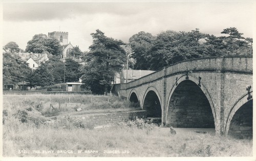 PC44634 The Elwy Bridge. St. Asaph. Judges Ltd. No 31121 | eBay UK