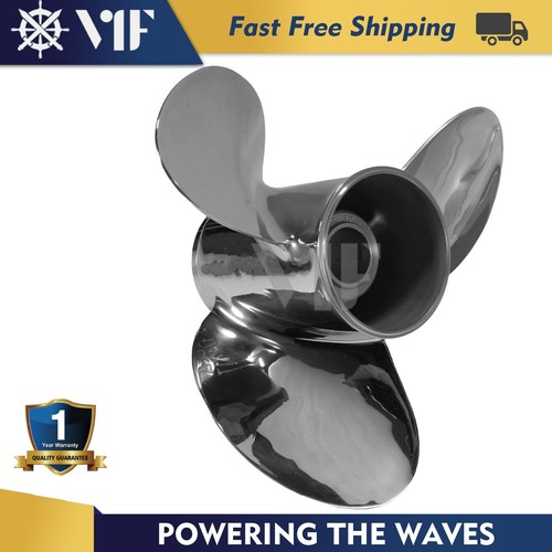 OEM 13 X 21 Stainless Boat Propeller fit Evinrude 40-140HP 13 Spline ...
