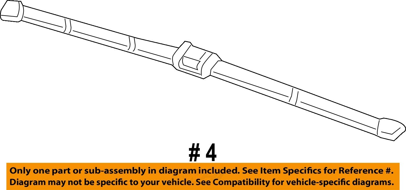 GM OEM-Wiper Blade 23417074 | eBay