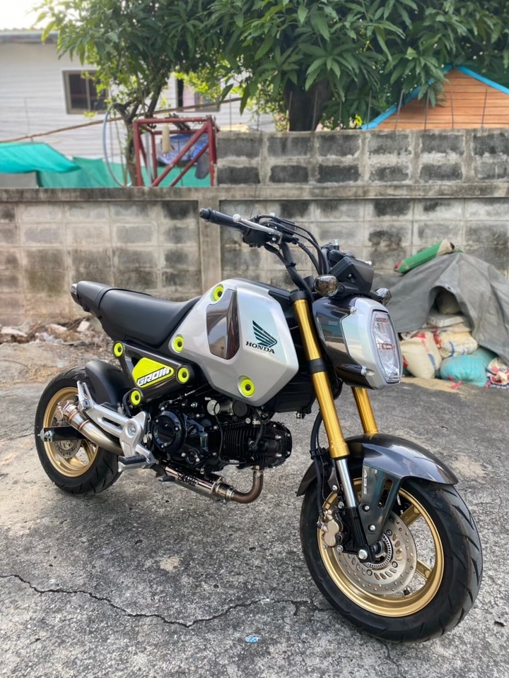 ZoOM Exhaust Honda MSX GROM 125 2022-2026 Brute Full System Low Mount ...