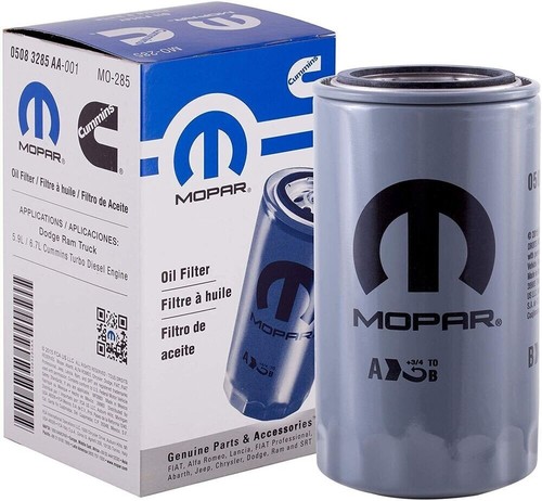 For DODGE RAM CUMMINS 5.9L 6.7L DIESEL ENGINE OIL FILTER Mopar OEM ...