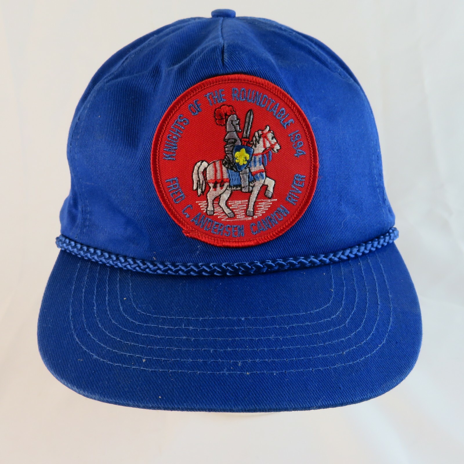 VTG Snapback Hat - Boy Scouts - Knights of the Roundtable 1994 Fred C ...