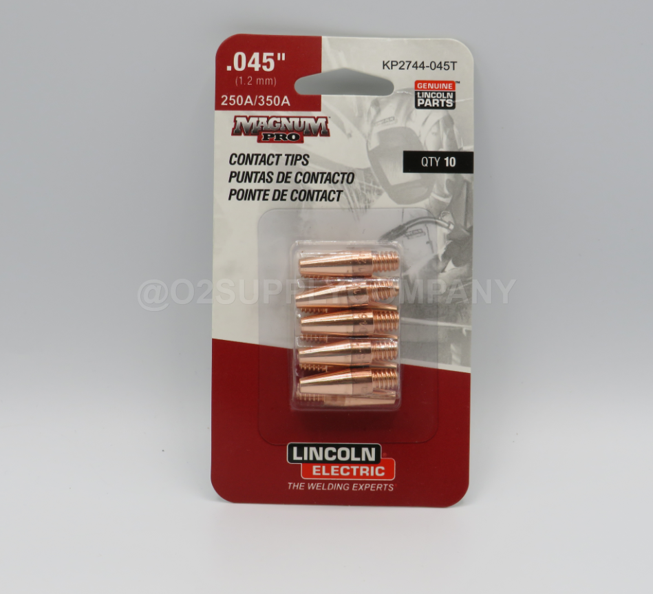 Lincoln Electric KP2744-045T Contact Tip Tapered .045 (10 Pieces) | eBay
