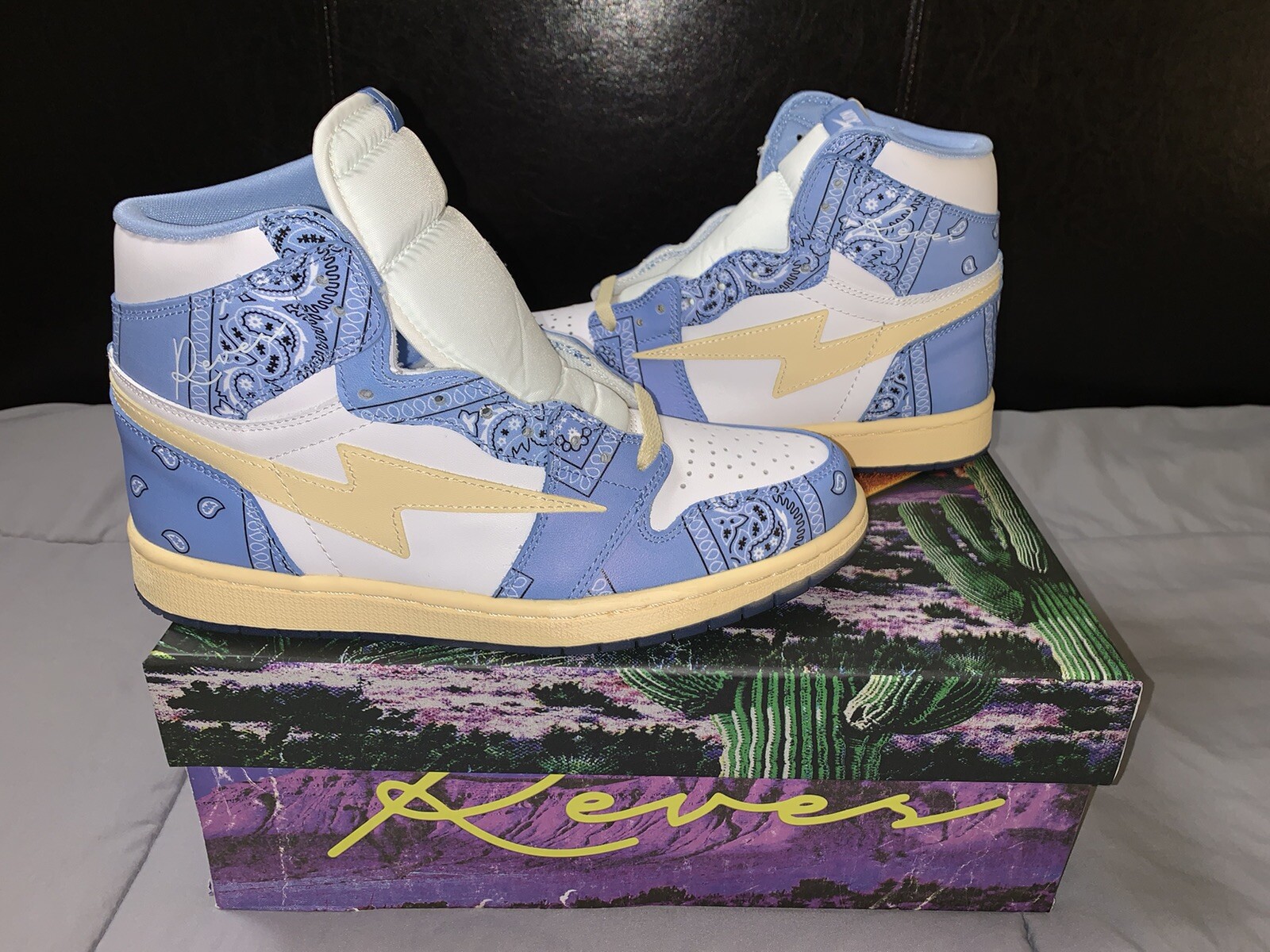 Air Kiy x Reves Paris “Davids Weeks NYC PE” KIY ‘85 Hi Size 9.5M ...
