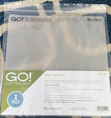 GO!CUTTING MAT10" x 10"551111PACKUSE WITH GO! FABRIC CUTTING DIES | eBay