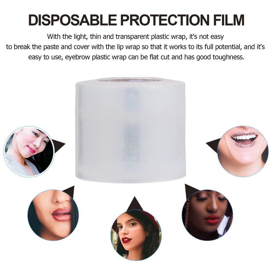3 Rolls Lash Lift Film Wrap Lip Mask Paper Plastic Sheeting Packing ...