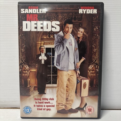Mr Deeds DVD Feat. Adam Sandler Winona Ryder R2 PAL Free Postage | eBay