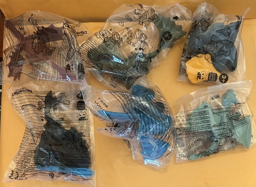 2025 BURGER KING HOW TO TRAIN YOUR DRAGON TOYS ~ SET of 6 TOYS PLUS ...
