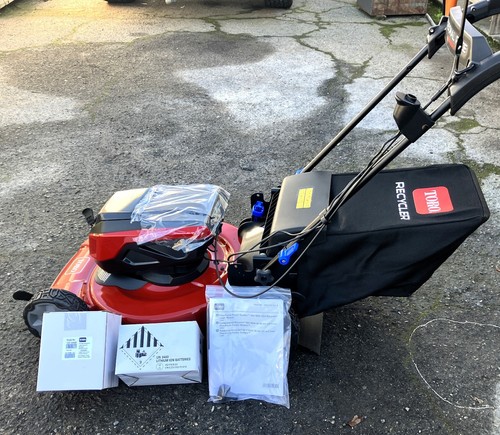 *NEW* TORO CORDLESS LAWN MOWER 21469 60V BATTERY 8.0 Ah w/ 53 MIN RUN ...