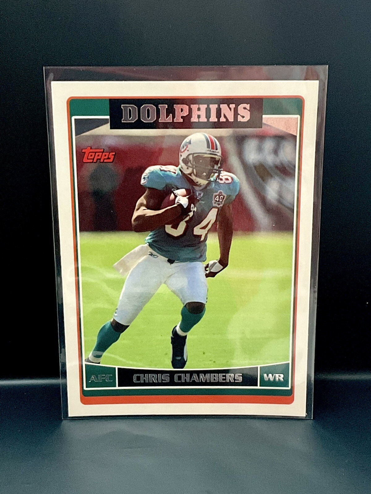 2006 Topps NFL Chris Chambers #110 - Miami Dolphins | eBay