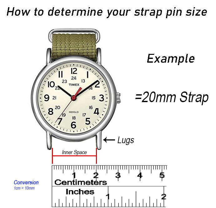 2 Pcs 26mm Watch Band Link Pin Replacement Stainless Steel Double ...