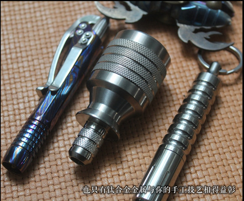 EDC Titanium Alloy Screwdriver Portable Cross Multi-functional Pocket ...