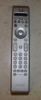 Philips RC4346/01B TV Replacement Remote Control Silver Genuine OEM ...