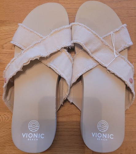 Vionic Beach Boardwalk Panama Canvas Sandals – Women's Size 11 – Worn ...