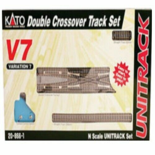 KATO V7 UNITRACK Double Crossover Track Set (20-866-1) online kaufen | eBay