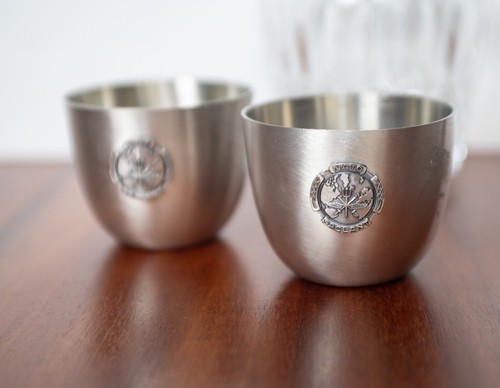 Pair of Pewter Jefferson Cups from NATO SACLANT Supreme Allied ...