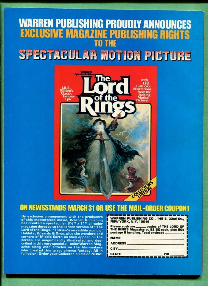 Eerie #102 The Rook Warren Magazine July 1979 Nice Copy | eBay