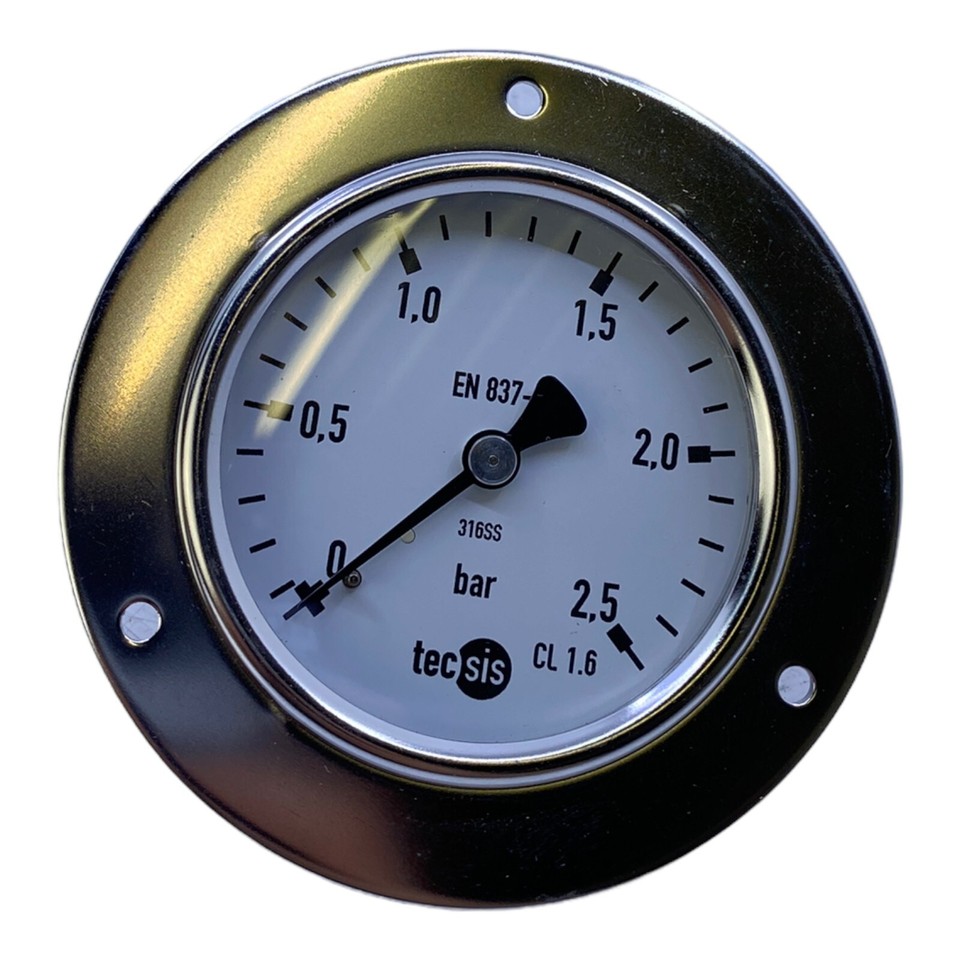 TECSIS 2.031.072.008 Pressure Gauge 0-2.5 bar G1/4B Pressure Gauge ...