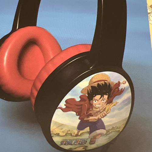 One Piece Wired Headphones w/Adjustable Headband #O7P007A-FB24 | eBay