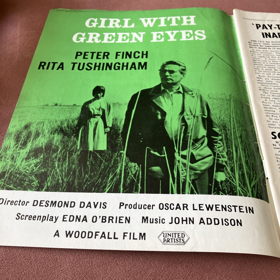 Kine Weekly 1964,The Evil Of Frankenstein,Peter Cushing,Caron Gardner ...