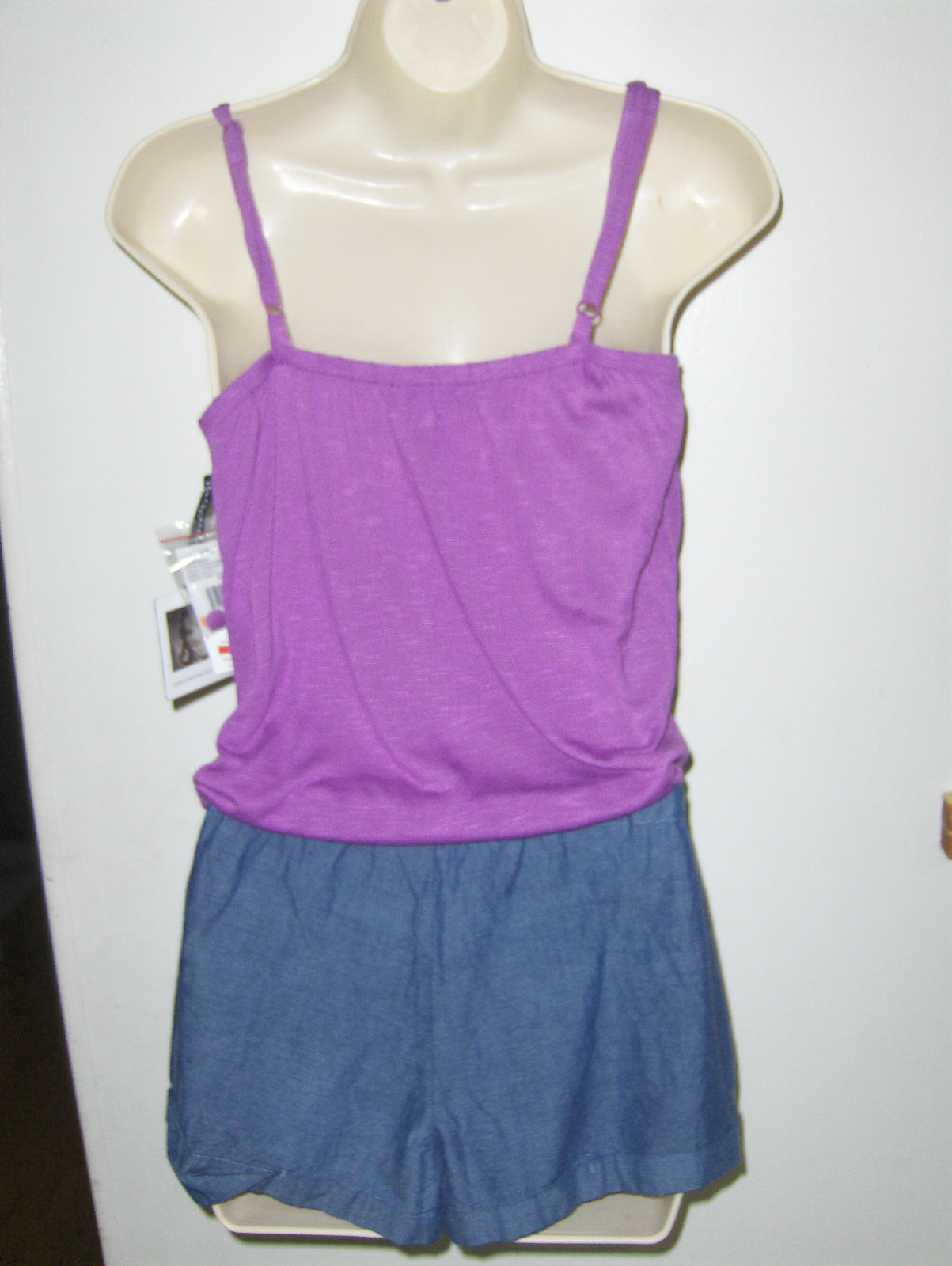 NWT: Jessica Simpson Cilento Hollywood Boho Romper Jumpsuit Dewberry ...