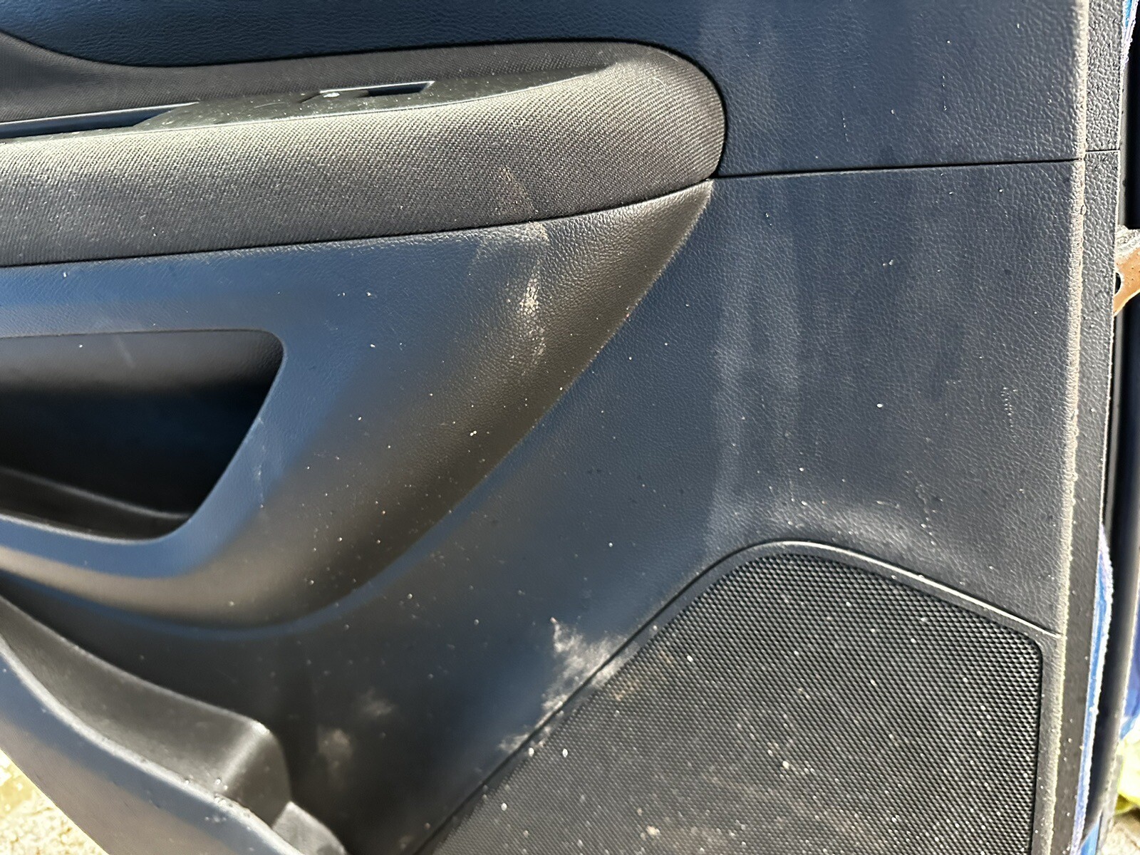 Vauxhall Mokka x passenger side rear door blue 2018 Damaged | eBay UK