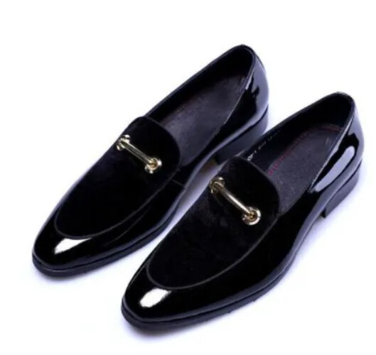 Men Dress Leather Shoe Flat Men Shoe Italian Business Casual Shoes ...