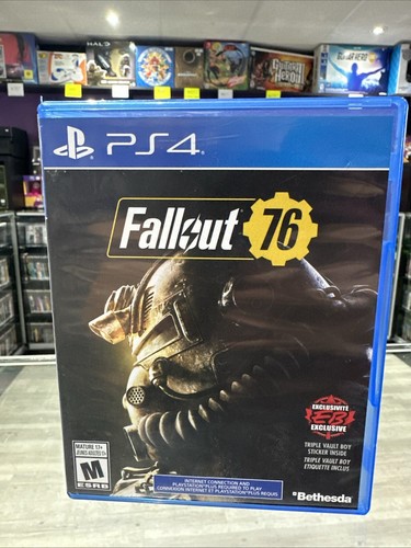 Fallout 76 PS4 (Sony PlayStation 4, 2018) Tested! | eBay