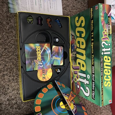 "Scene it? Jr.", a DVD Trivia Game by Mattel, used but in perfect ...