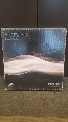 onsia in ceiling concealed flat panel speakers 764890630005| eBay