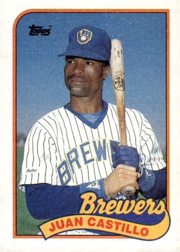 1989 Topps #538 Juan Castillo - Milwaukee Brewers | eBay