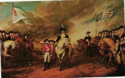 Vintage Postcard- BRITISH SURRENDER AT YORKTOWN BY JOHN TRUMBULL | eBay