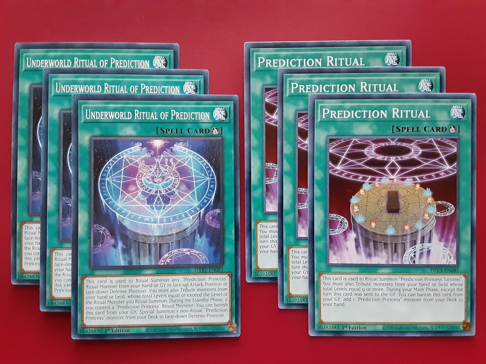 Yugioh Prediction Princess Deck 40 Cards Ritual Complete Budget ...