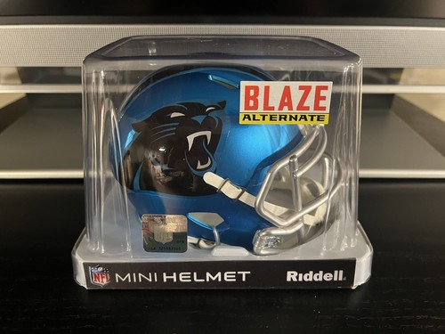 Carolina Panthers NFL Riddell Blaze Alternate Mini Helmet - Unsigned ...