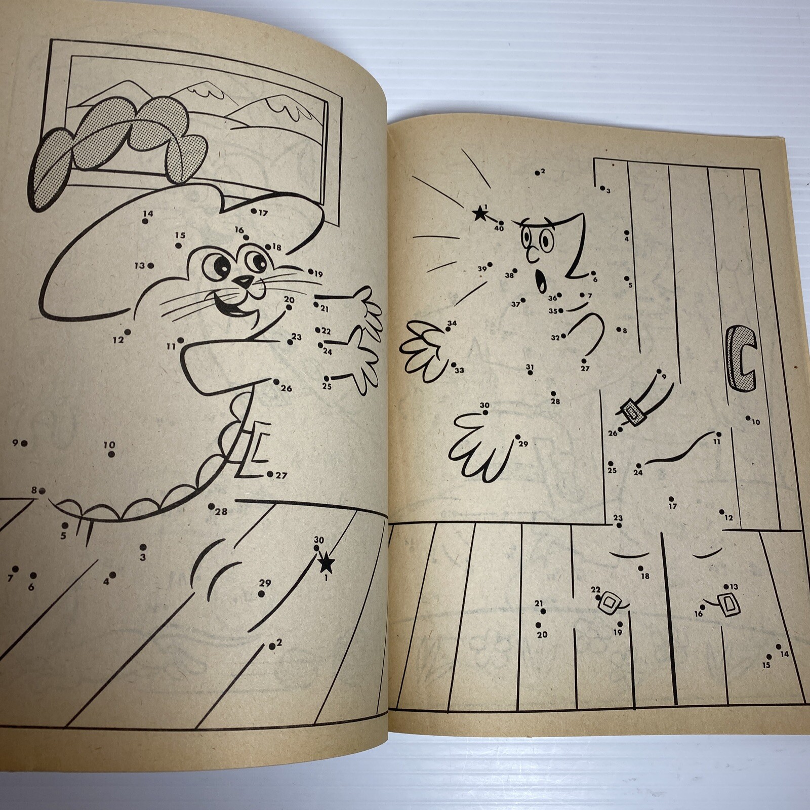 VTG Playmore Follow the Dots Coloring Book unused! 1977 Waldman | eBay