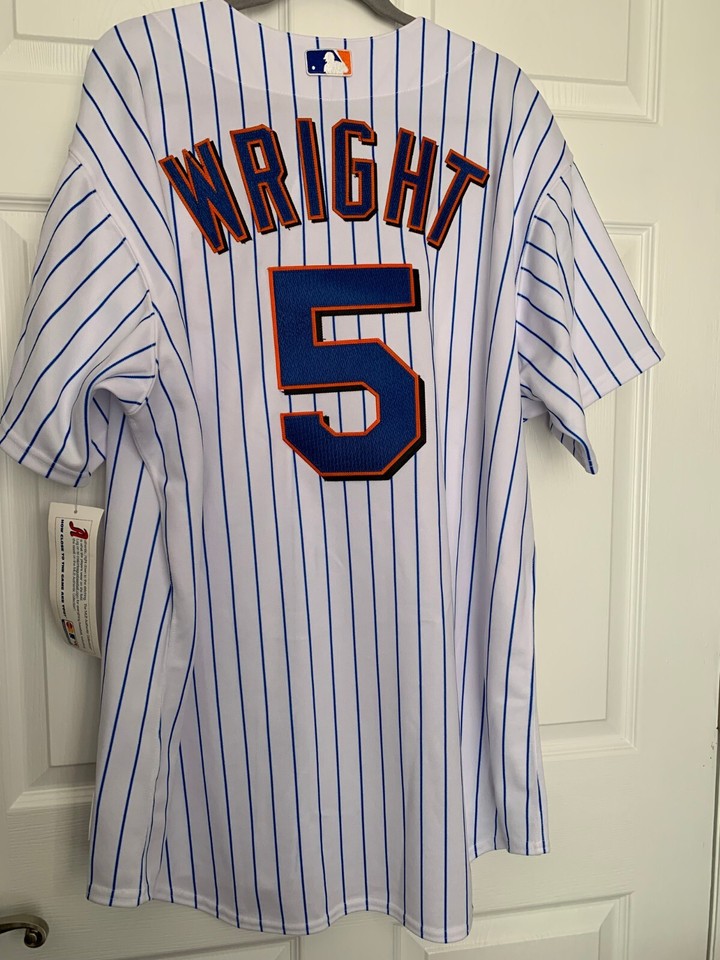 David Wright New York Mets Autographed Pinstripe Authentic Jersey | eBay