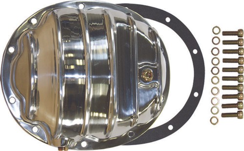 Dana 35 Finned Polished Rear Aluminum Differential Cover For Jeep TJ XJ ...