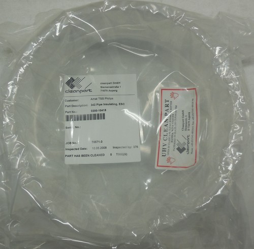 0200-10418, AMAT P5000 PIPE, QUARTZ INSULATING, THIN PEDASTAL | eBay