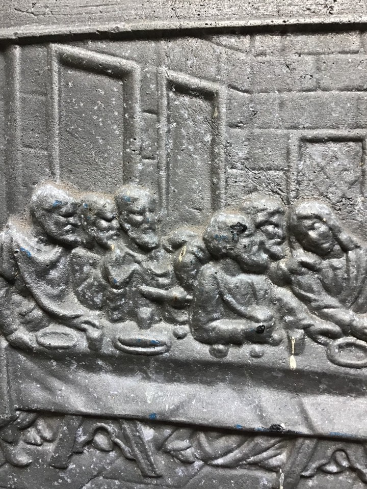 Cast Iron/Steel Relief of The Last Supper Apprentice Piece British ...