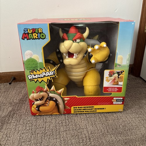 Super Mario Big Bad Bowser Figure Costco Exclusive Large Talking Toy ...