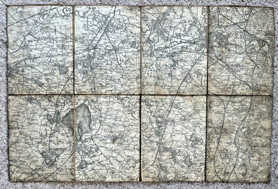 Vintage OS Map Stockport Sheet 98 Linen | eBay UK