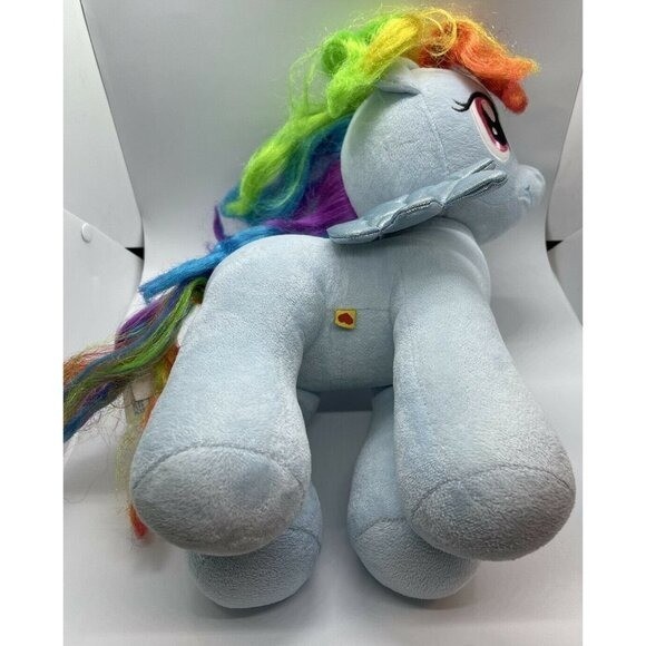 My Little Pony Blue Build A Bear Rainbow Dash MLP BABW Plush Stuffed ...