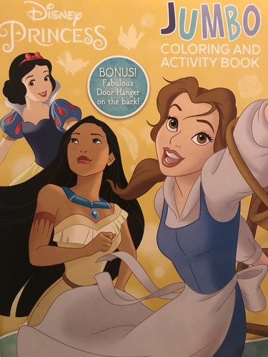 Disney Princesses COLORING AND ACTIVITY BOOKS NEW 78 Pages New ...