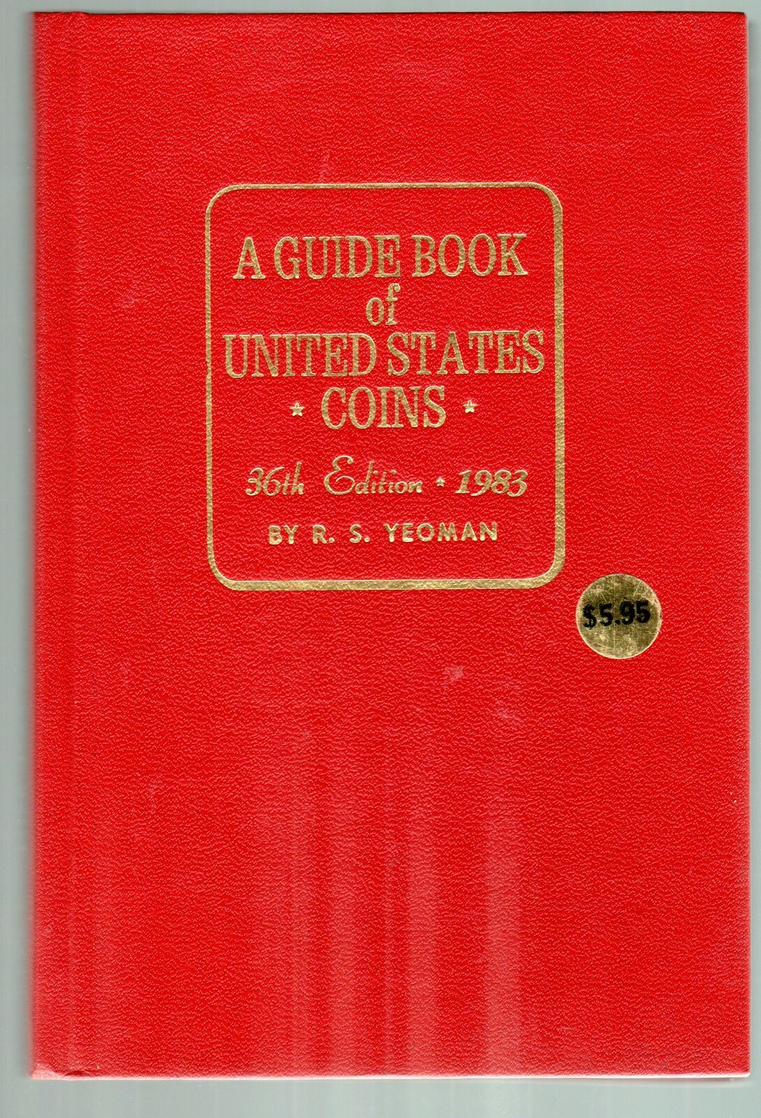 1983 36th EDITION GUIDE BOOK OF US COINS RED BOOK RS YEOMAN | eBay