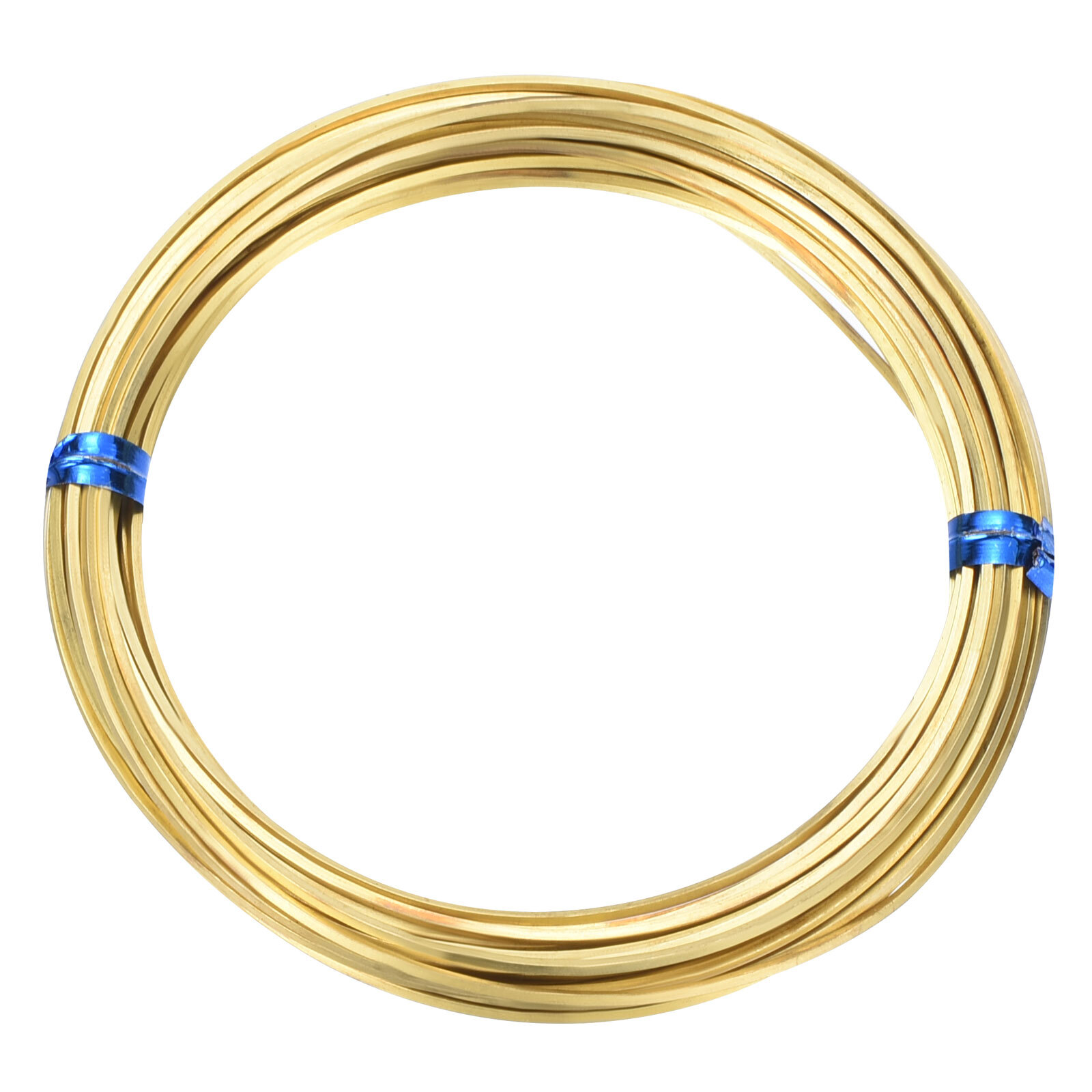 Soft Brass Wire, 1 Roll 20Ga/0.8x0.8mm 6m/19.69ft Square Craft Wire ...