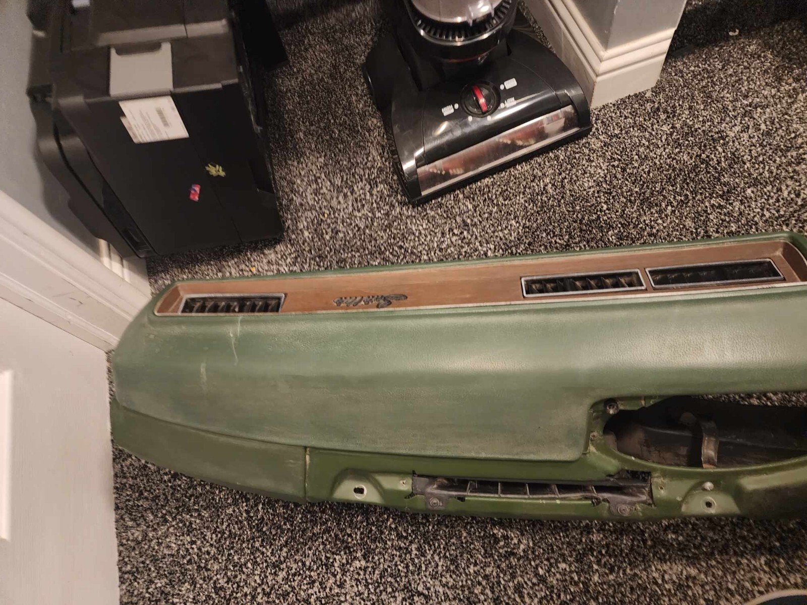 1971-1974 Dodge Charger SE 383 300 Horse Original Steel Dash Shell 1972 ...