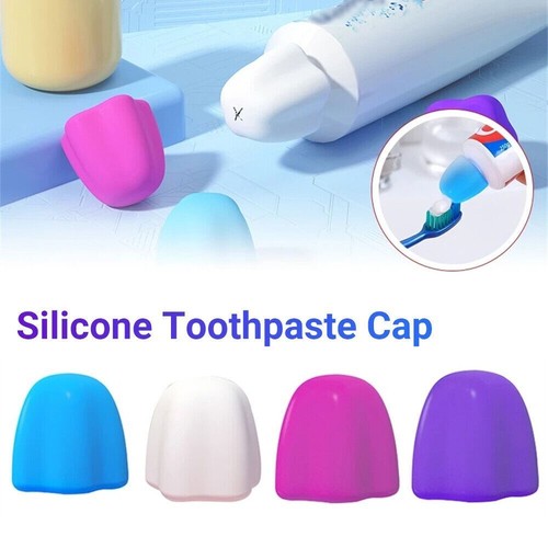 Dust Self Closing Toothpaste Cap Silicone Toothpaste Pump Dispenser | eBay