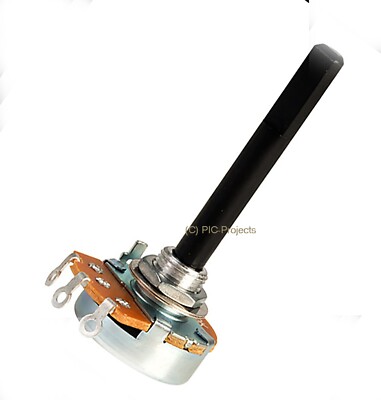 24mm Log pot 4k7 10k 100K 1M 2M2 Logarithmic potentiometer | eBay UK