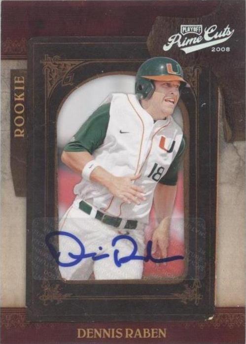 2008 Playoff Prime Cuts - Dennis Raben #136 /249 (AU, RC) for sale ...