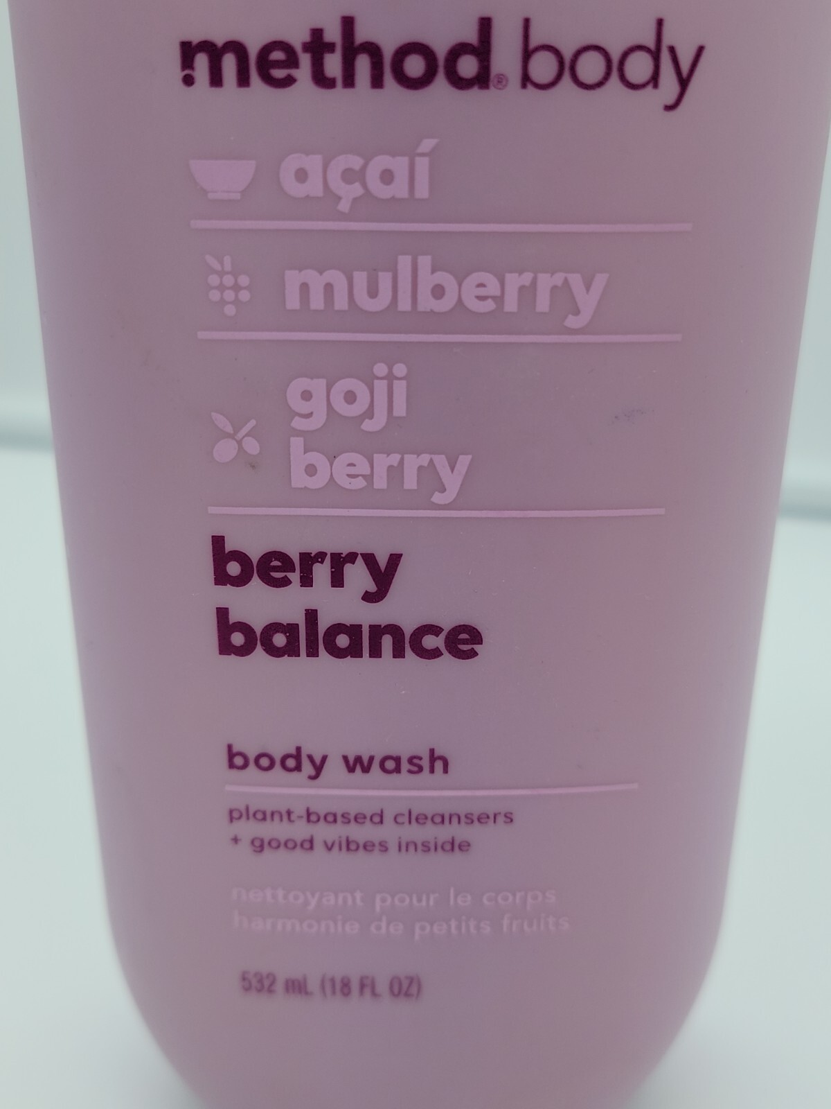 Method Body Wash Berry Balance 18oz Plant Based | eBay